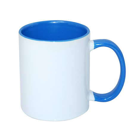 11oz INNER COLOURED MUG LIGHT BLUE | carteronline